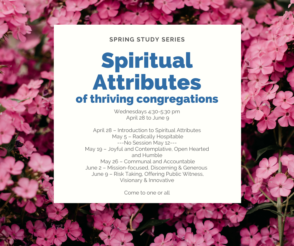 Spring Study Series – Castlegar United Church