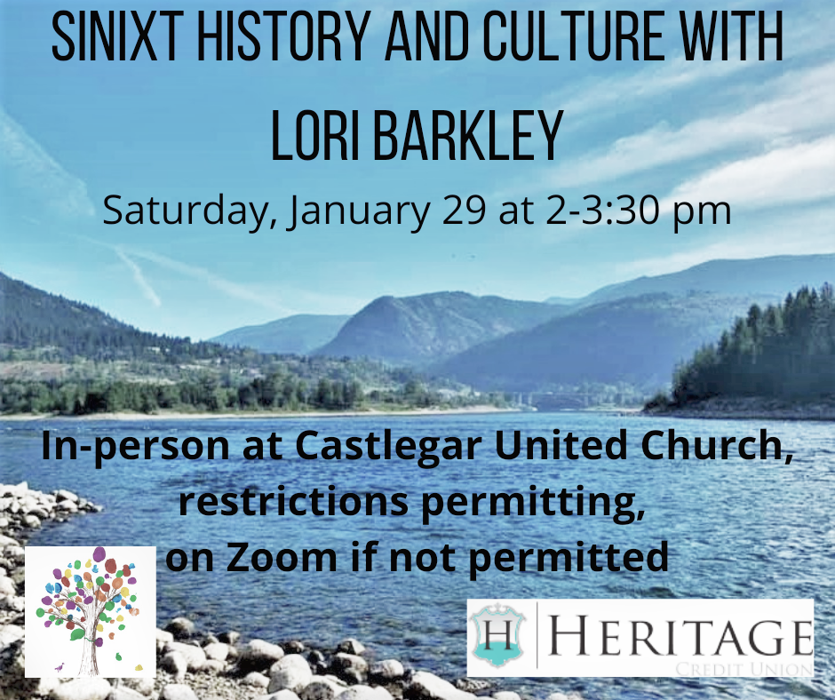 Sinixt Culture and History – Castlegar United Church